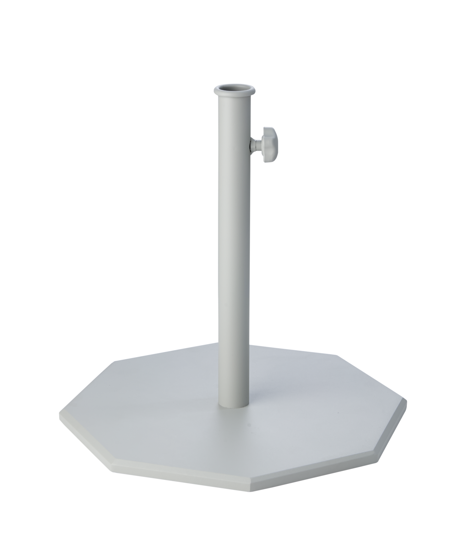 Gatsby parasol base, 16 kg Light Grey | Brafab